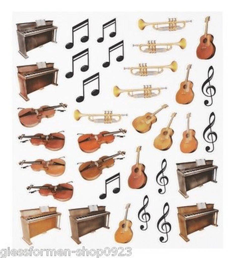 Stickers Instrument | Decouperamera