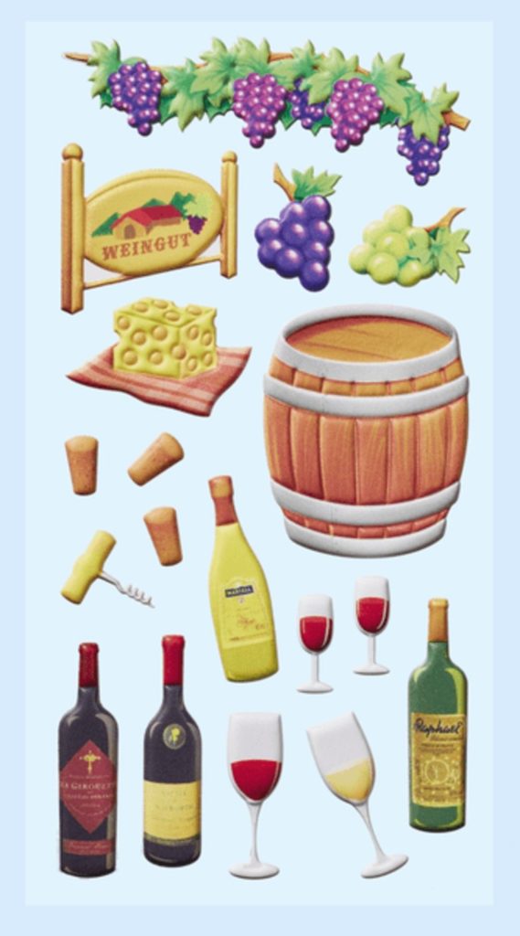 Stickers Vin | Decouperamera